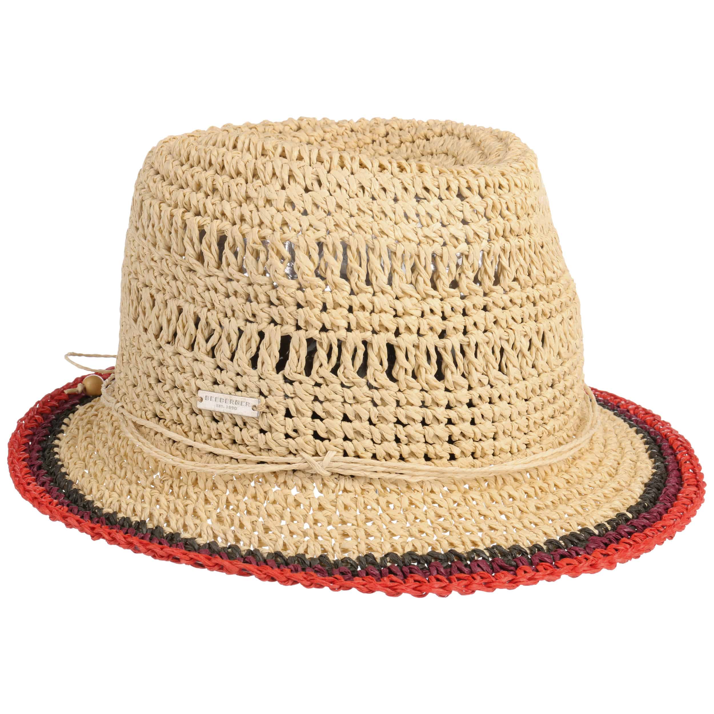 Rollable Crochet Trilby Hoed by Seeberger - € 39,95