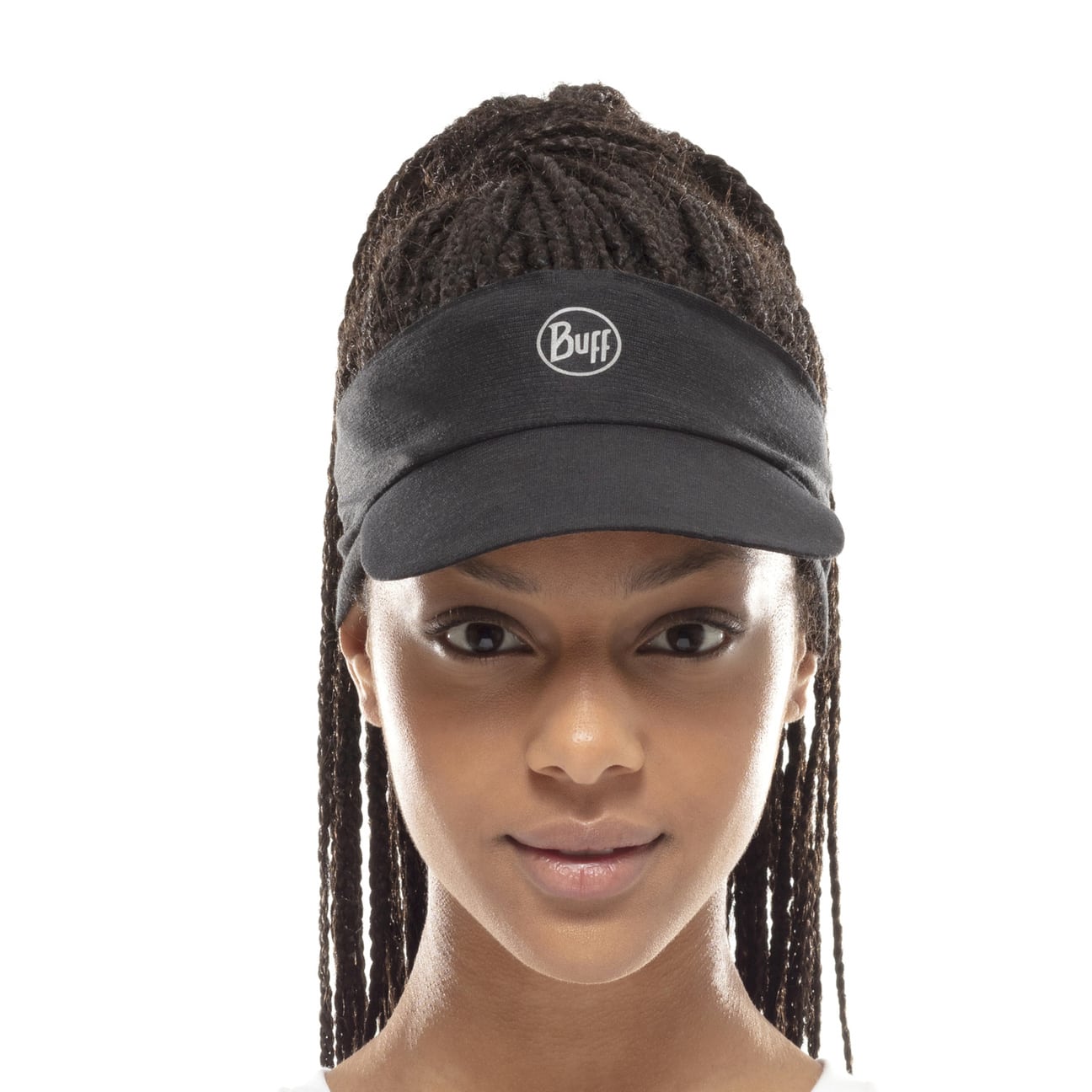 Solid Black Pack Run Visor by BUFF - € 27,95