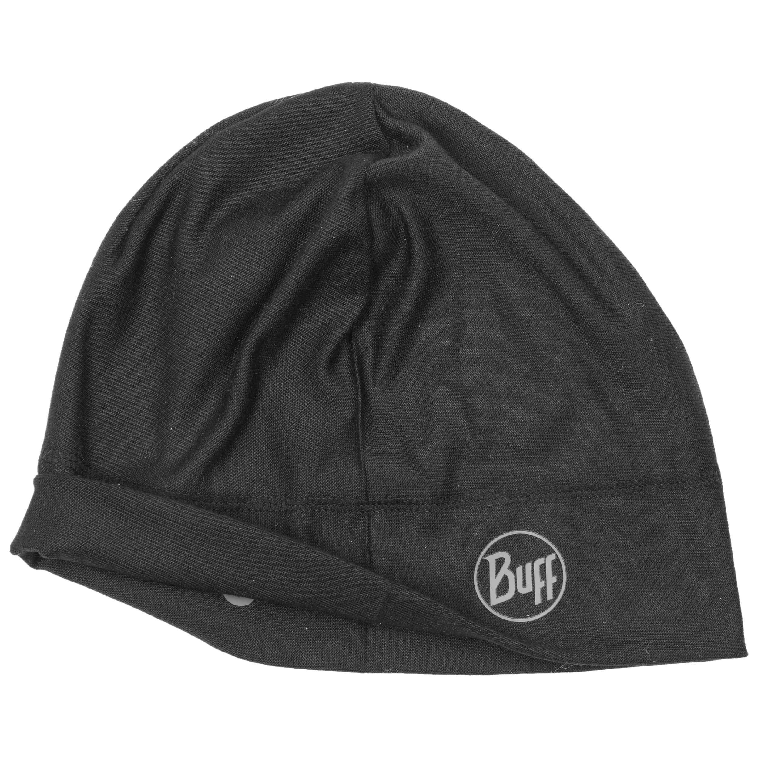 Solid Black Thermo Beanie Muts by BUFF - € 21,95