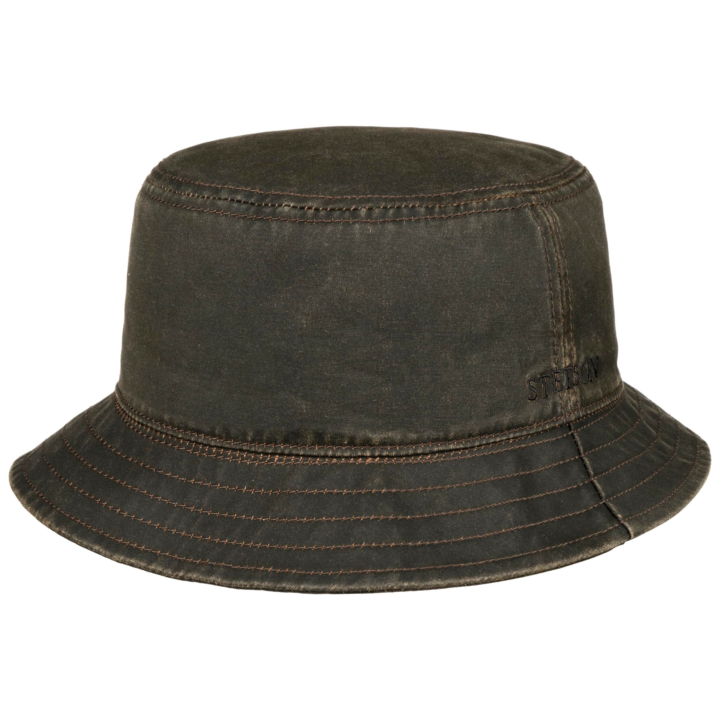 Stoffen Bucket Hoed met Oorbescherming by Stetson - € 89,00