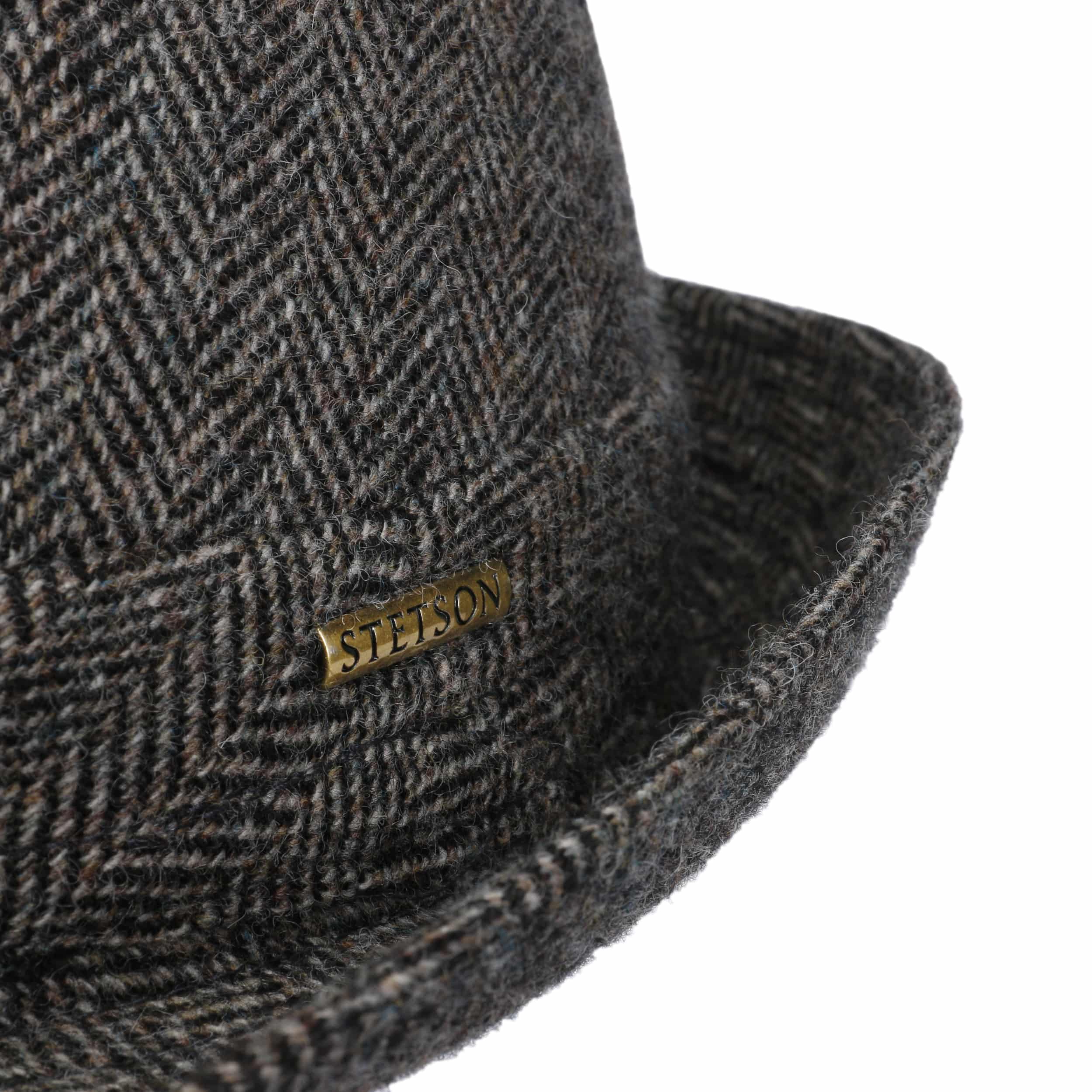 Teton Herringbone Wollen Hoed by Stetson - € 89,00