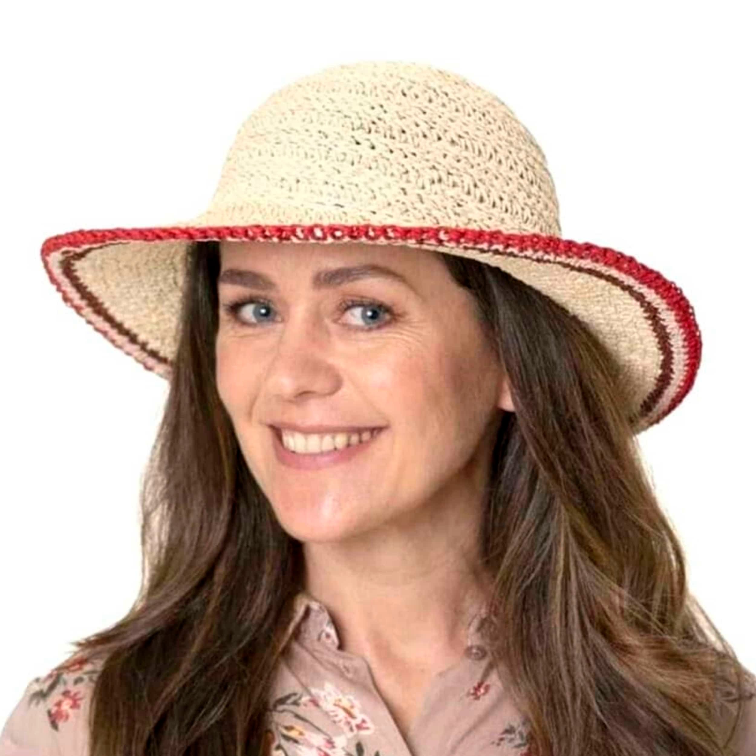 Tricolour Edge Strohoed by Lipodo - € 29,95