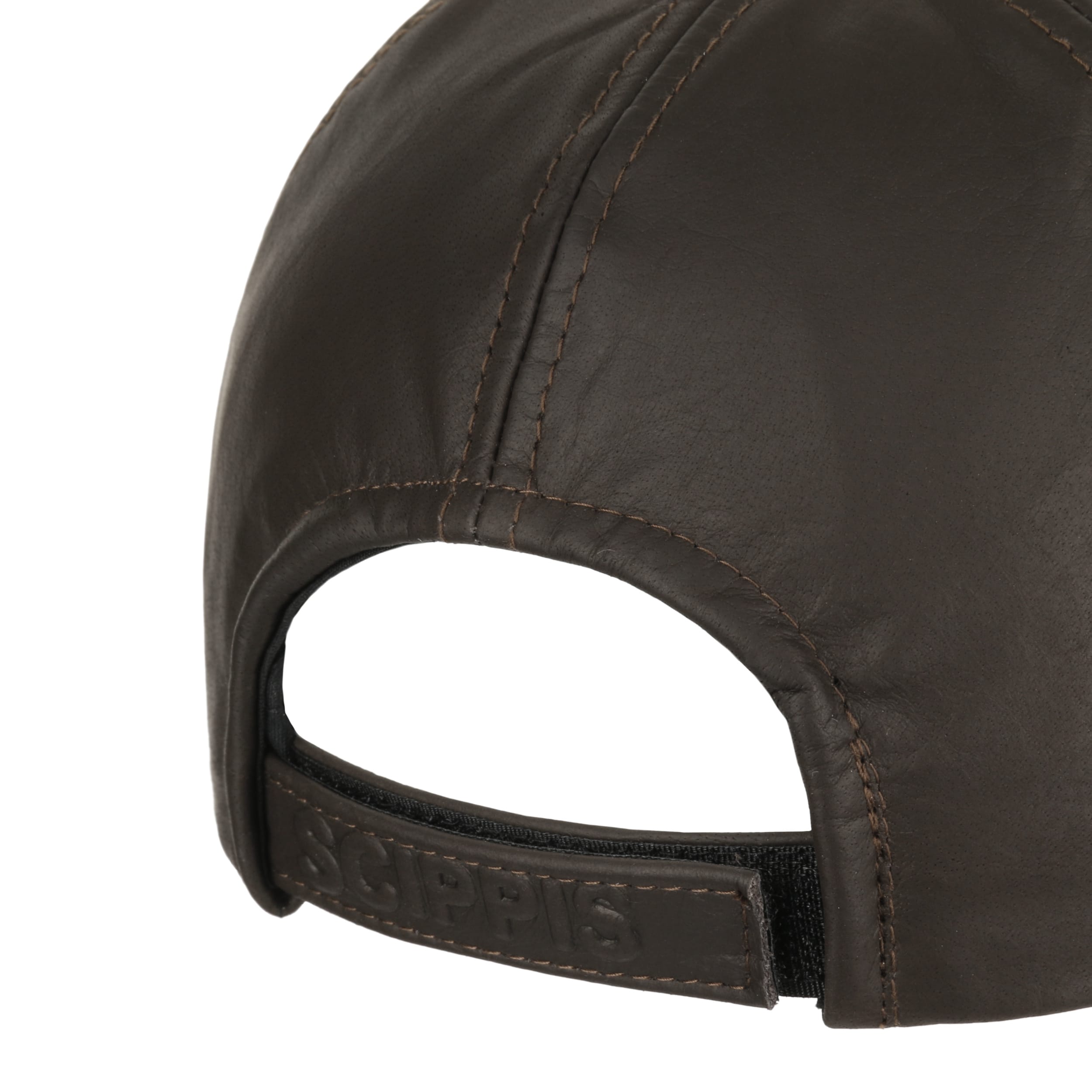 Uni Leren Cap by Scippis - € 49,99