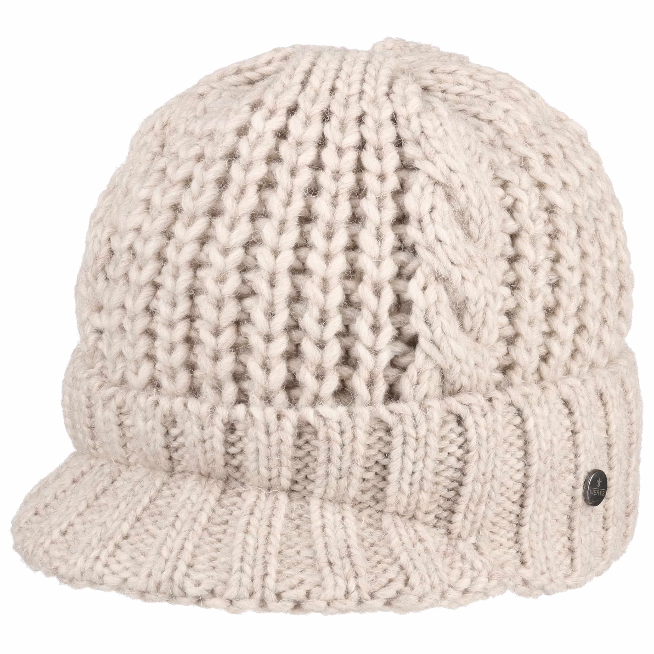 Vilna Gebreide Muts met Klep by Lierys - € 29,95