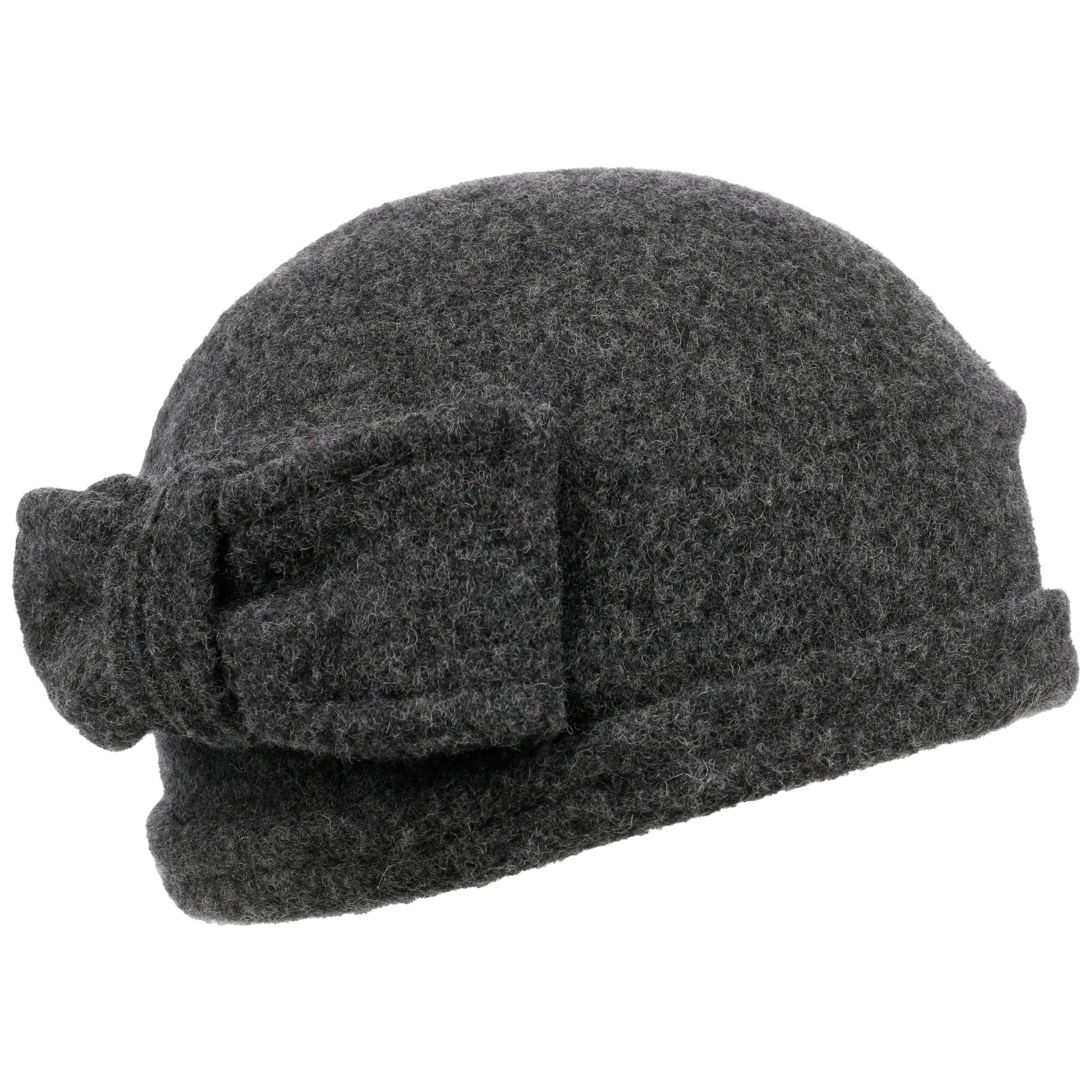Walkloden Muts met Strikje by Seeberger - € 39,95