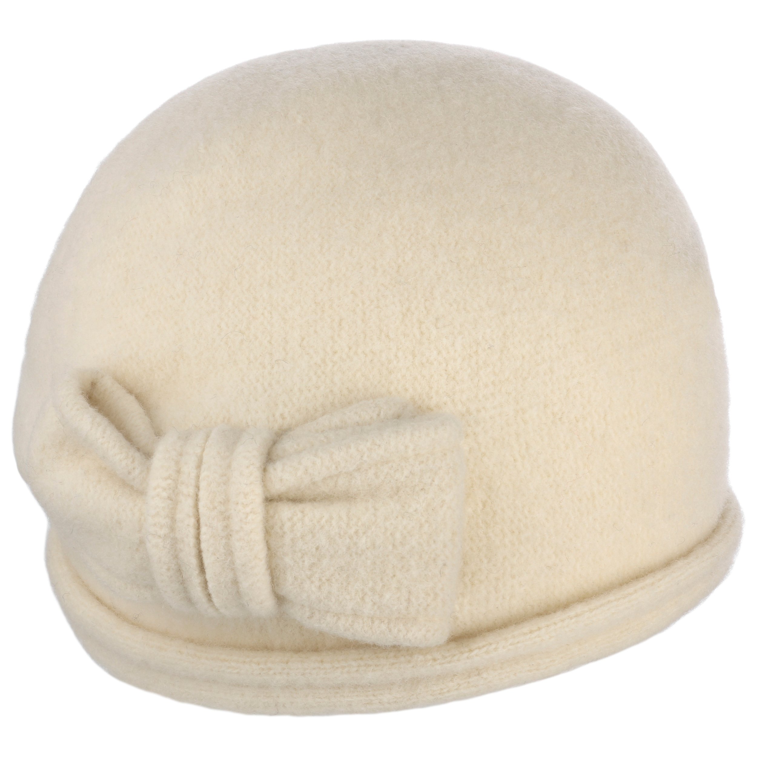 Walkloden Muts met Strikje by Seeberger - € 39,95