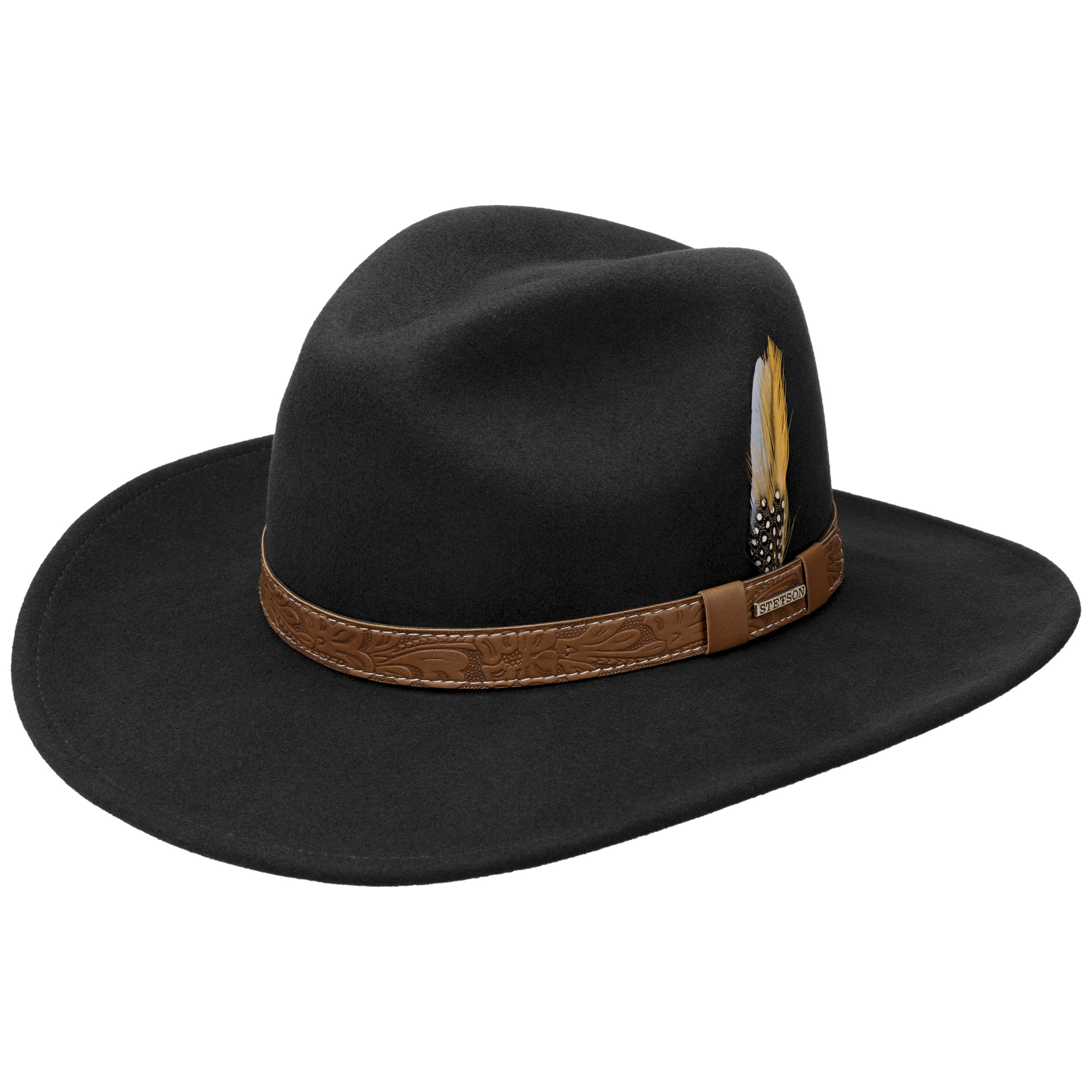 Wide Brim VitaFelt Western Hoed by Stetson - € 219,00