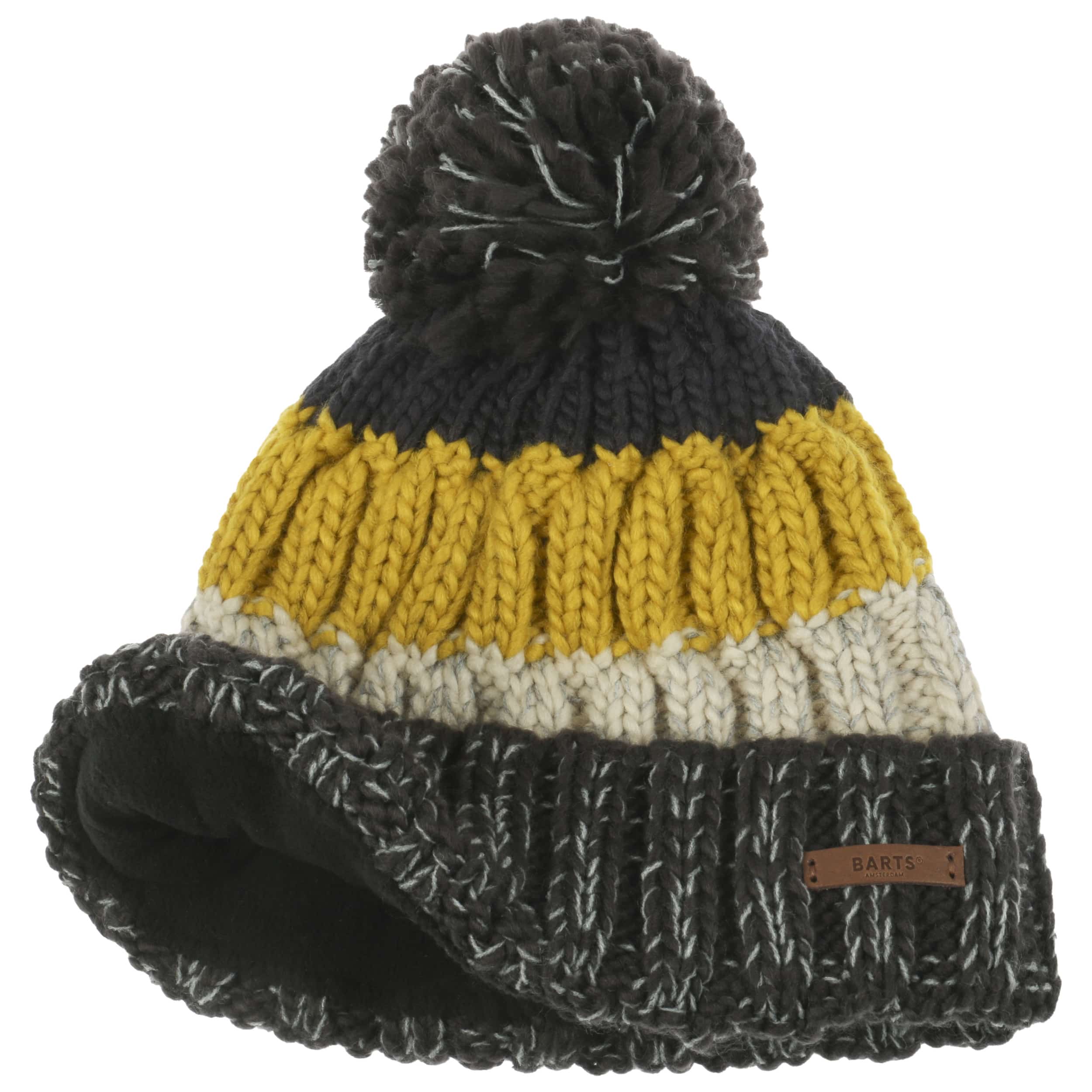 Wilhelm Gebreide Muts met Omslag by Barts - € 29,99