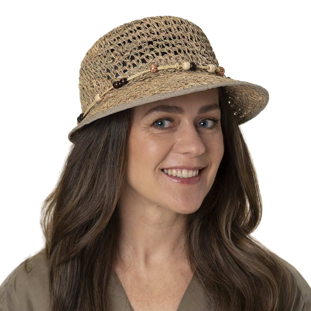 Zeegras Hoed met Schuine Rand by Lipodo - € 39,95