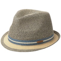 Coloured Edge Trilby Strohoed by Seeberger - 39,95